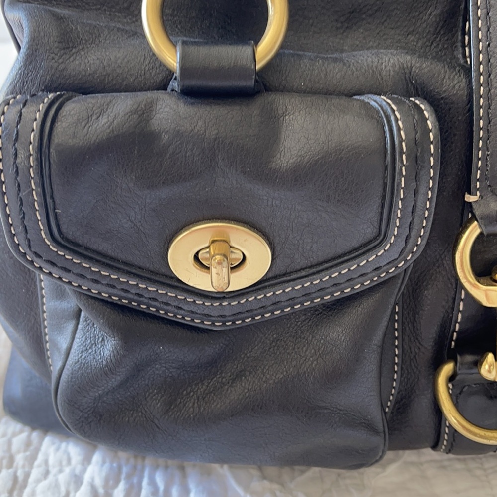 Vintage Coach Daphne Doctor Satchel With Gold Hardwar… - Gem